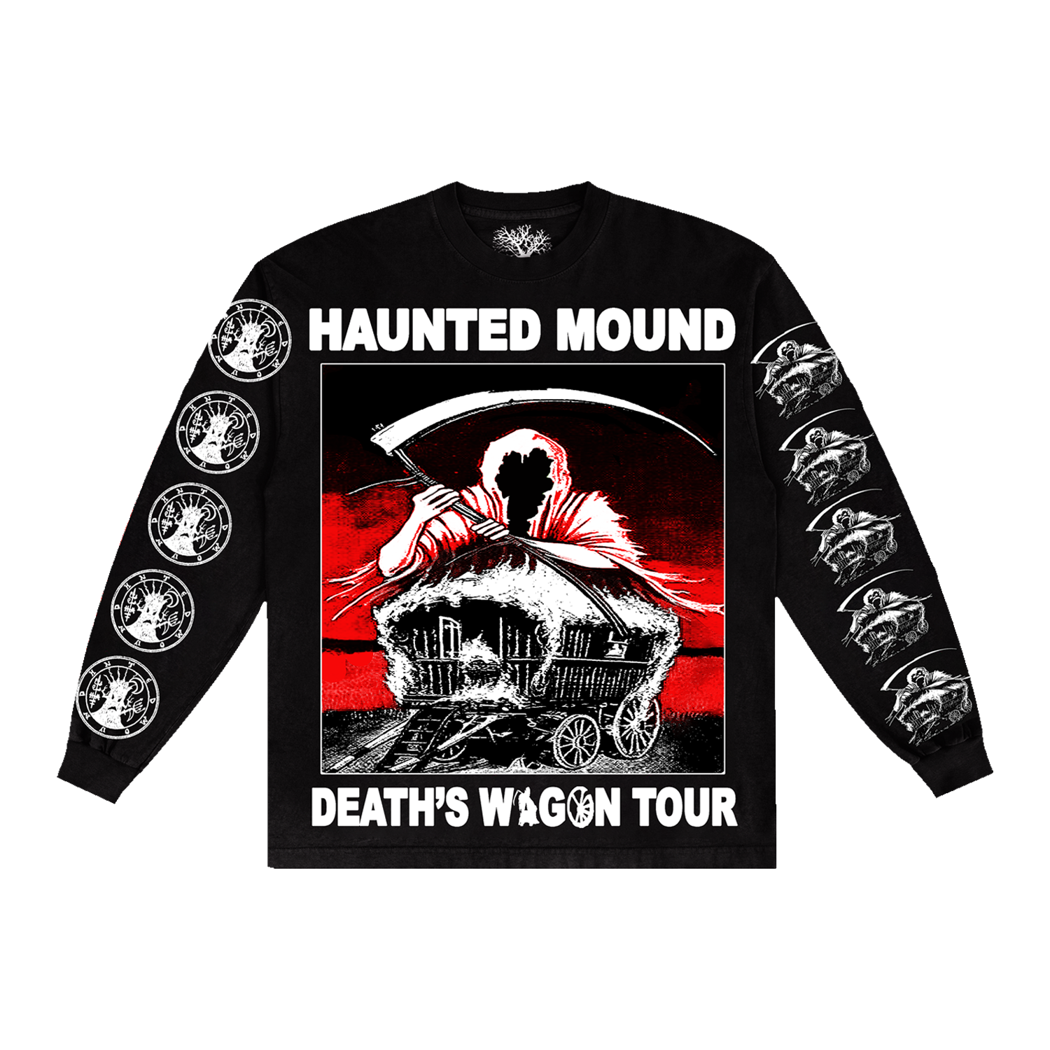 DEATH'S WAGON TOUR LONG SLEEVE – REAL HAUNTED MOUND